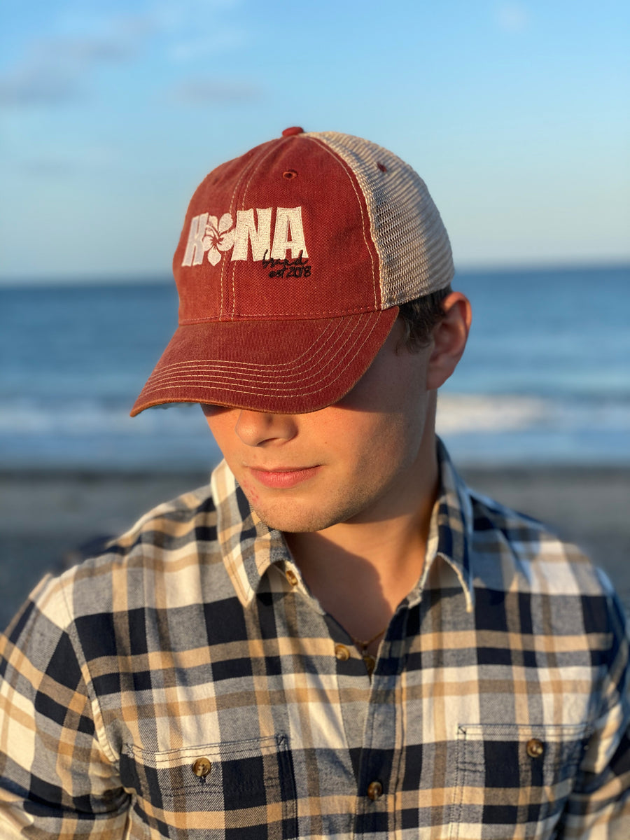 Red Kona Trucker Cap – Kona Brand